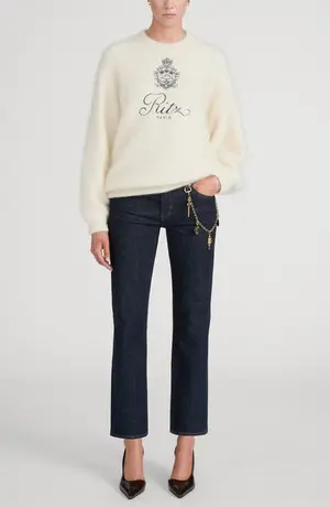 FRAME X The Ritz Paris Cashmere Blend Glow Sweater