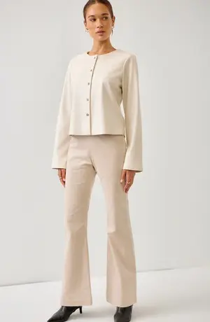 Fifteen Twenty Cara High Waist Corduroy Bootcut Pants