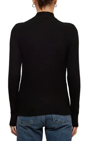 Fifteen Twenty Kari Crossover Ribbed Top