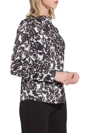 Lyssé Evan Crystal Embellished Satin Top