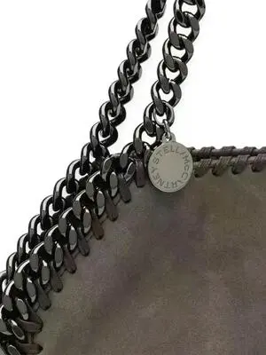Stella McCartney Mini Falabella Chain-link Tote Bag - Grey