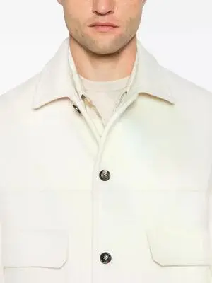 NEW YORK RESIDENT Yuma Button-fastening Pocketed Jacket