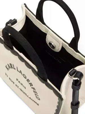 Karl Lagerfeld Mini Rue St-guillaume Scalloped Tote Bag