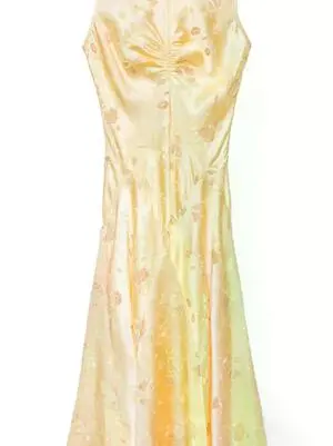 DÔEN Ginette Floral-jacquard Maxi Dress