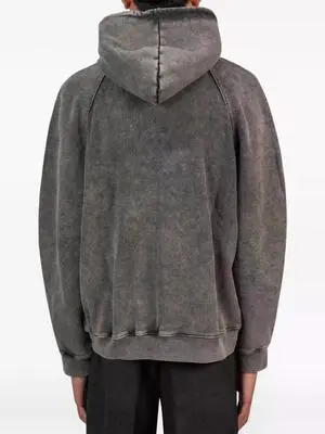 Séfr Raglan-sleeve Zip-up Hoodie