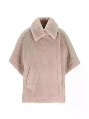 Max Mara Teddy Short-sleeve Coat - Neutrals