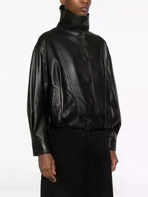 SWORD 6644 Belted High-neck Jacket