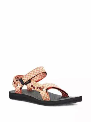 Teva Checkerboard Cherry Sandals - Orange