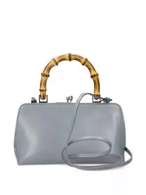 JIL SANDER Bamboo-handle Leather Tote Bag