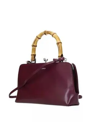 JIL SANDER Bamboo-handle Leather Tote Bag