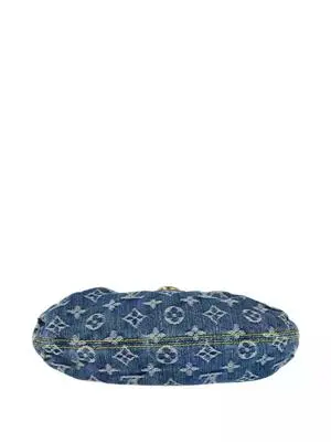 LOUIS VUITTON Mini Monogram Denim Shoulder Bag