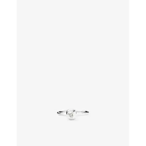 MISSOMA Molten Soft Square Sterling -plated Brass Ring