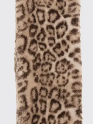 Apparis Animal Print Faux Fur Rectangular Scarf