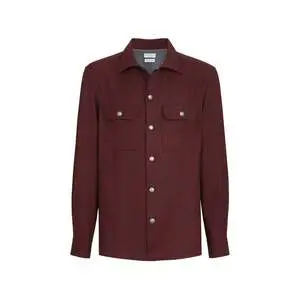 Brunello Cucinelli Jackets Shirt Jackets - Red