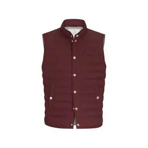 Brunello Cucinelli Jackets Waistcoats & Gilets - Red