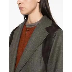 Max Mara Grey Jackets Blazers