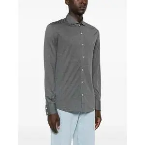 Brunello Cucinelli Grey Shirts - Gray