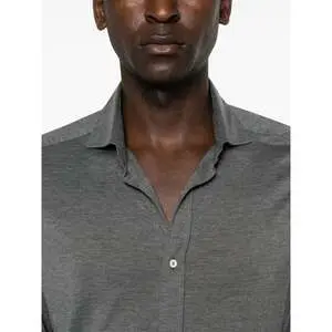 Brunello Cucinelli Grey Shirts - Gray