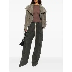 Rick Owens Grey Trousers Straight Trousers