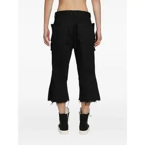 Rick Owens Denim Cropped Jeans
