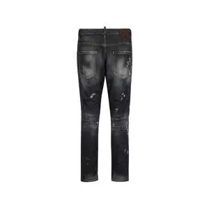 Dsquared2 Grey Denim Regular & Straight-leg Jeans