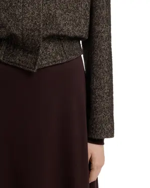 Hugo Boss Jocalenal Tweed Bomber Jacket