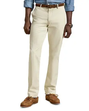 Polo Ralph Lauren Greenwich Stretch Straight Chino Pants - Basic Sand