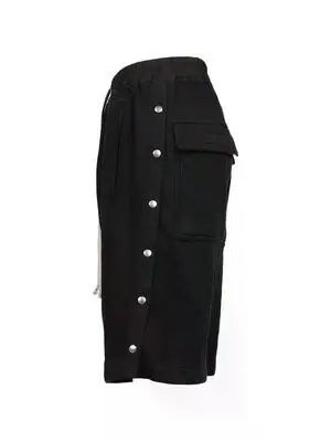 Rick Owens Pusher Snap-button Shorts