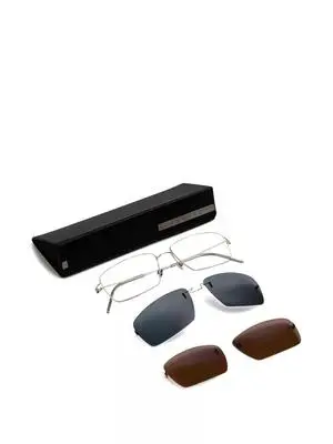 LINDBERG Precious Rim Tim Glasses - Silver