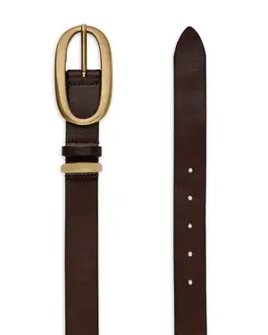 Ba&sh Bastian Leather Belt - Brown