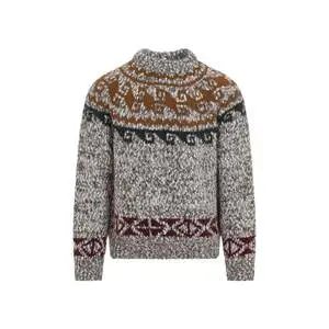 Moncler Wool-blend Crewneck Sweater