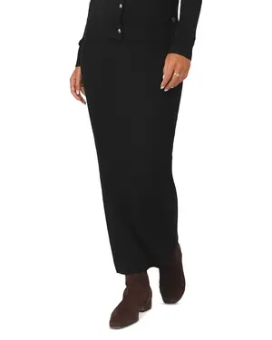 POINT Twisted Cable Knit Maxi Skirt