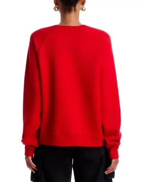 WILLY CHAVARRIA Diablo Raglan Standard Crewneck Sweatshirt