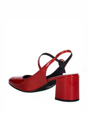 JONAK PARIS Dollar Patent Slingback Pumps