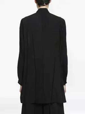 Yohji Yamamoto Ribbon-detail Mini Dress