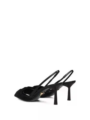 Prada Bow-detail Slingback Pumps