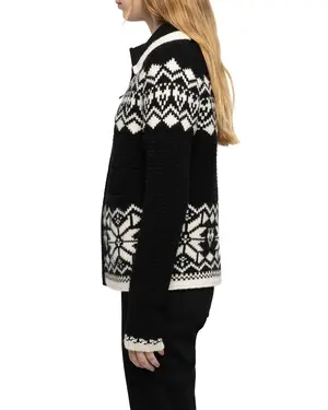 Zadig&Voltaire Wool & Cashmere Gildas Lc Friezes Zippered Coat