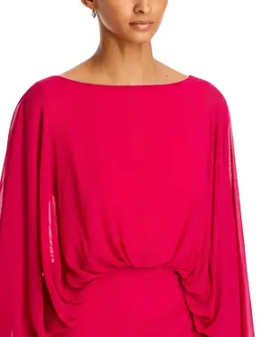 TOCCIN Guinevere Draped Mini Dress