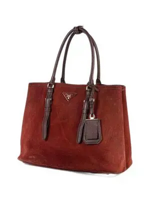 Prada Double Handle Tote Bag