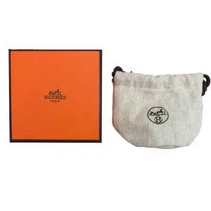 Hermès Medor Cuff In Fauve Leather Bracelet