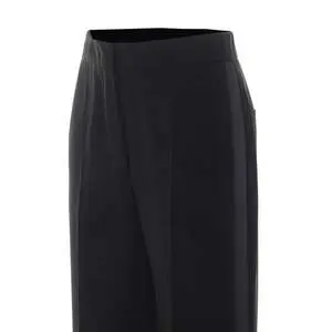 Max Mara Eliseo Smoking Cady Pants - Black