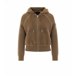 Moose Knuckles Junction Hooded Sweater - Brown
