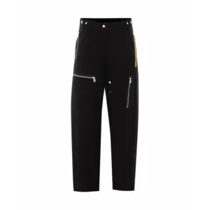 Fendi Fendi Women Parachute Canvas Cargo Pants Black