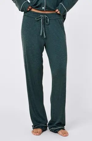 PAPINELLE Kate Tencel Modal Pajamas - Deep Emerald