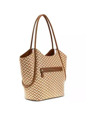 Guess Tessi Shopper Bag - Neutrals