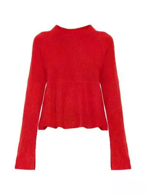 LISA YANG Portia Peplum Sweater