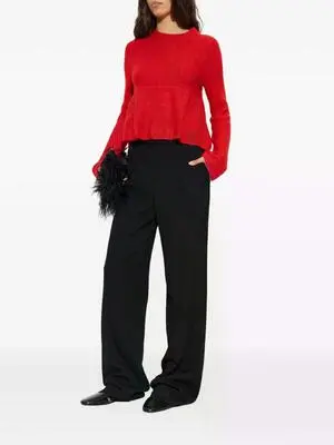 LISA YANG Portia Peplum Sweater