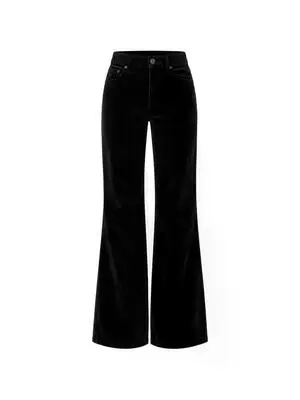 Citizens Of Humanity Kimberly Flared Velvet Jeans - Black