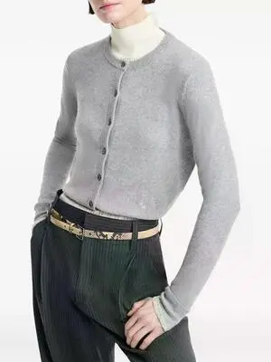 Maria Mcmanus Mm Baby Lace-trimmed Cardigan