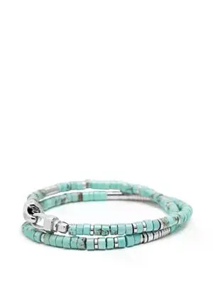 NIALAYA JEWELRY Turquoise Wrap Bracelets